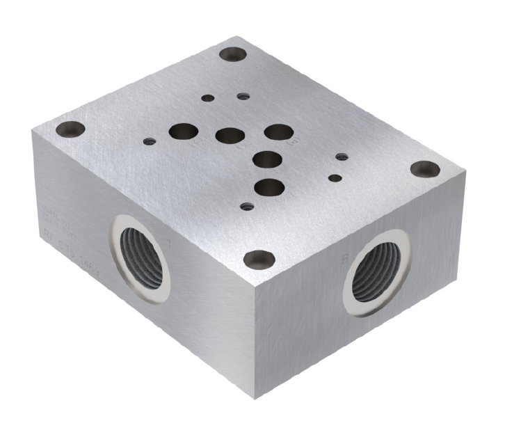 In stock CETOP 5 SIDE ENTRY SUBPLATE 3/4 BSPP