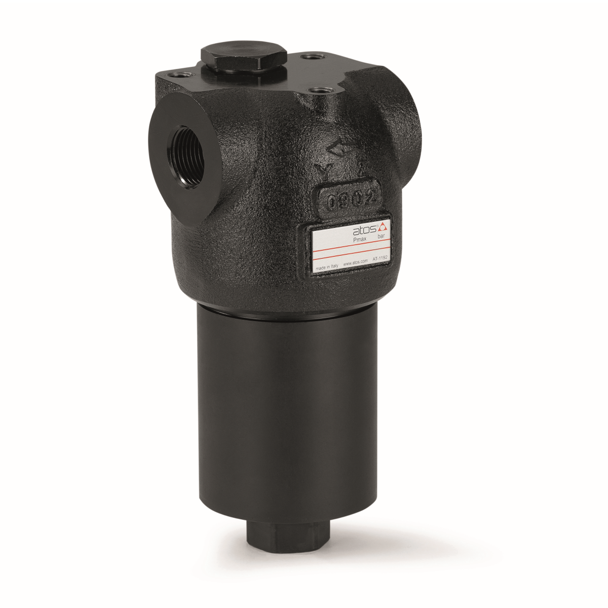 In stock Atos 3/4" BSP PRESSURE FILTER, 12 MICRON